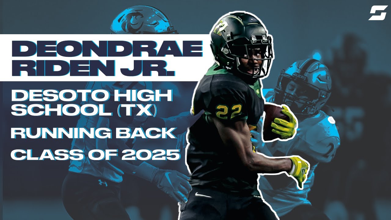 DEONDRE RIDEN JR. IS NEXT UP: DESOTO SOPHOMORE RB RUSHES FOR 231 YARDS ...