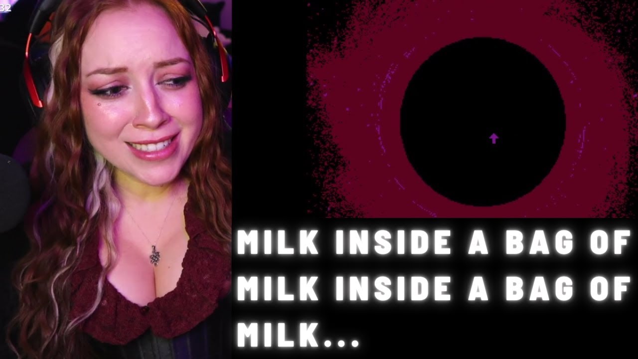 GETTING MY MILKY -CREEPY GAME- Milk Inside a Bag of Milk Inside a Bag ...