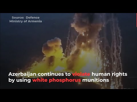 Proof of a war crime: Azerbaijan used white phosphorus weapons