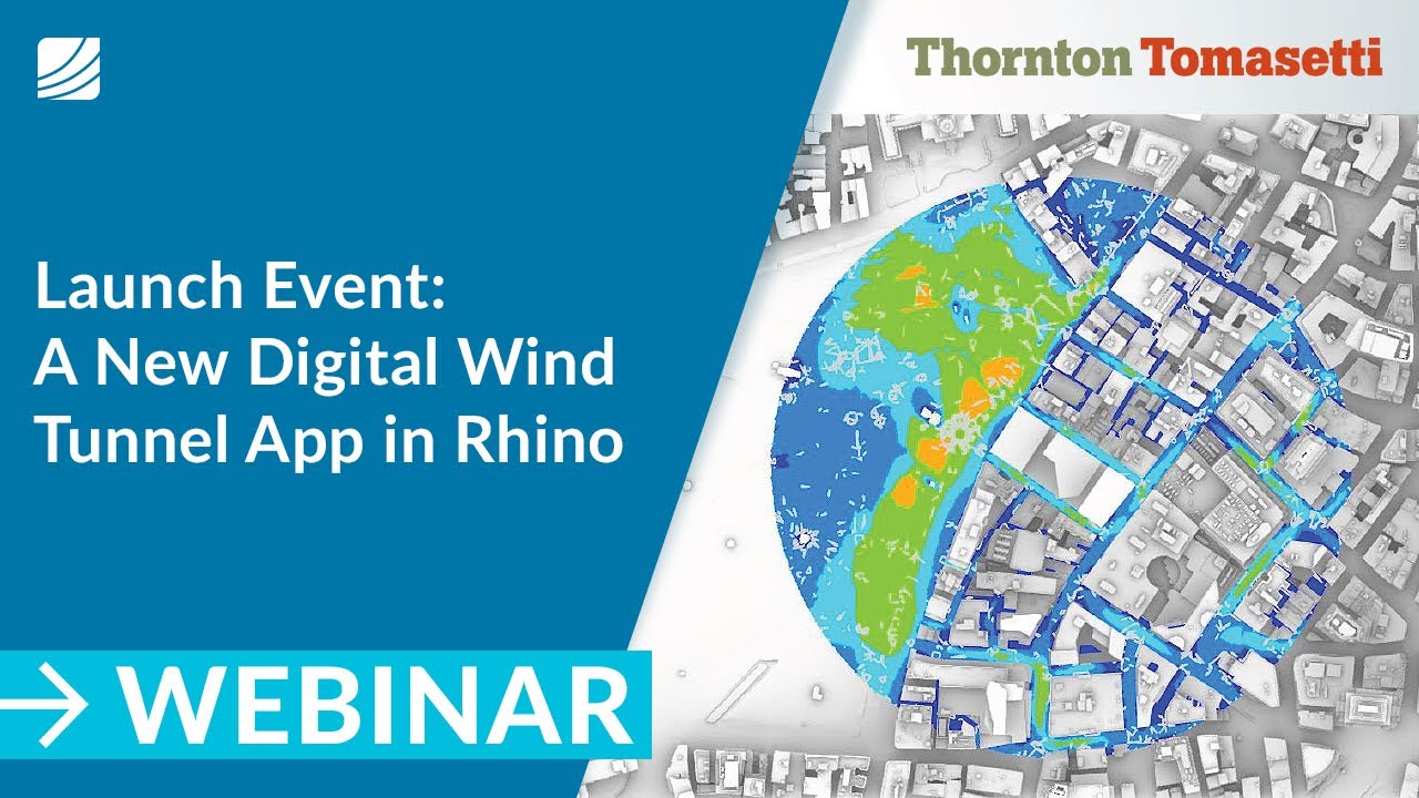 Launch Event: A New Digital Wind Tunnel App in Rhino - YouTube