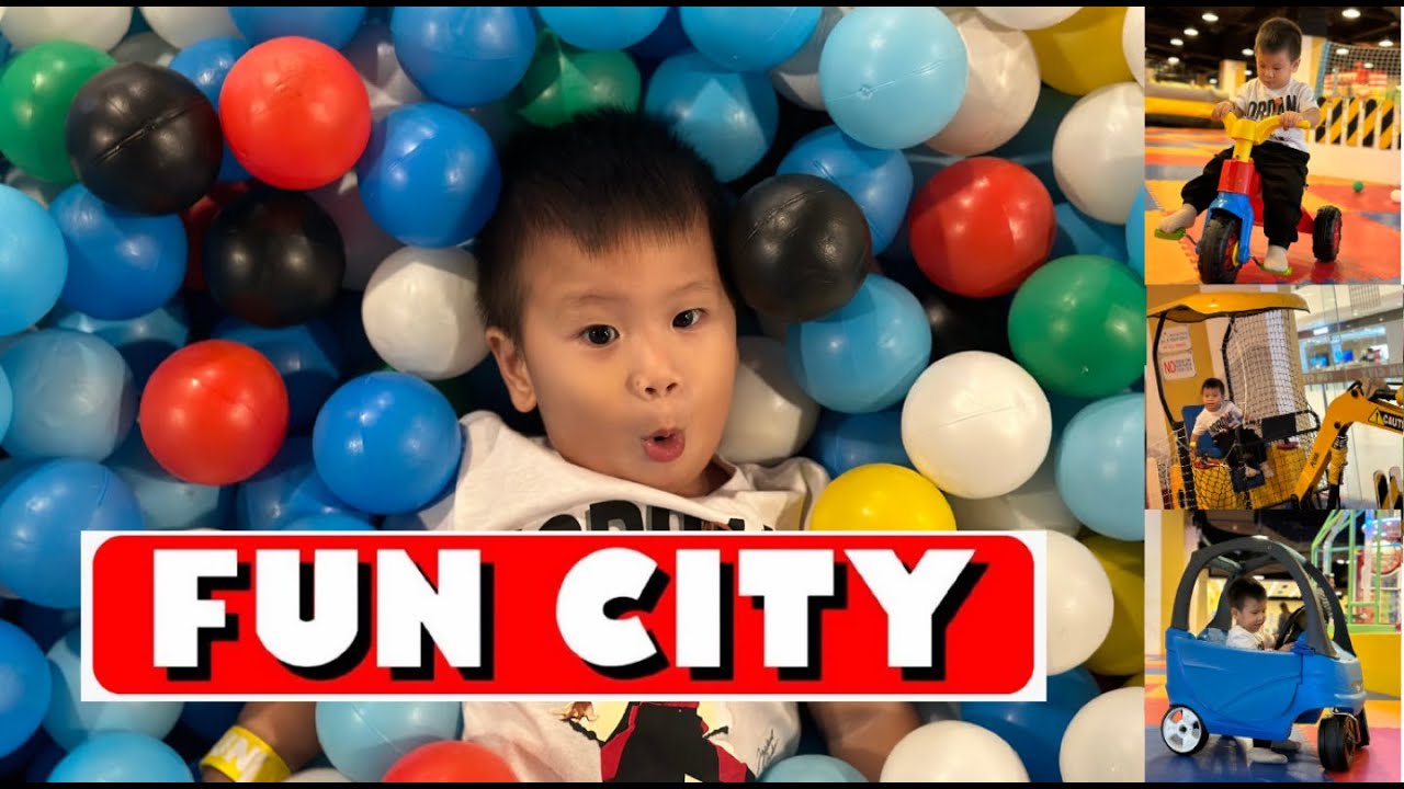 Eljan goes to Fun City, Ayala Malls Manila Bay - YouTube