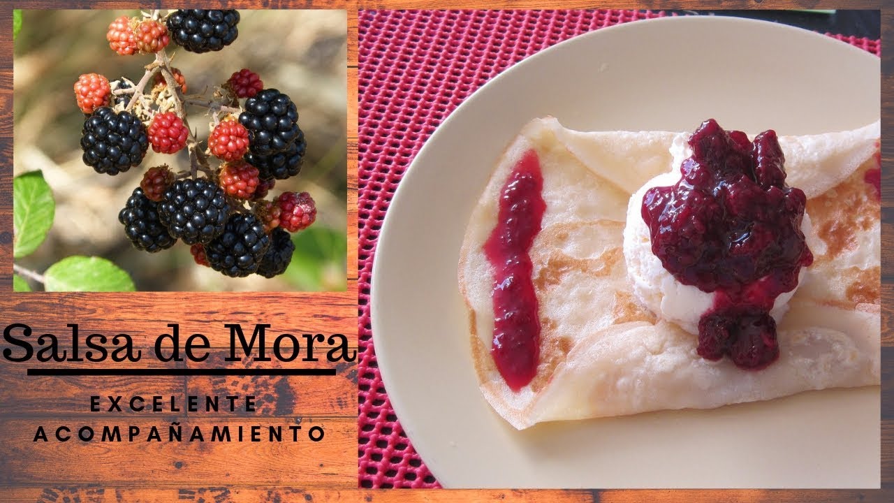 Salsa de Mora EXCELENTE ACOMPAÑAMIENTO --- HogarTv por Juan Gonzalo ...