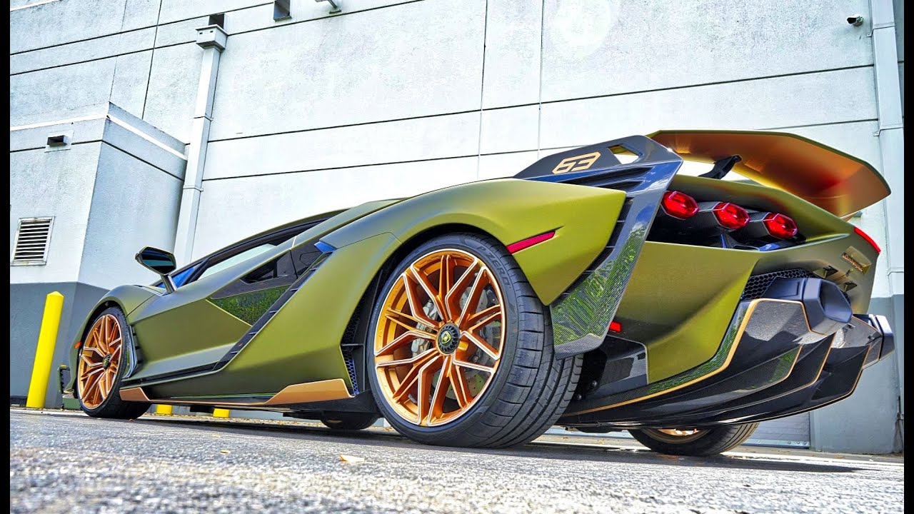 Lamborghini SIAN FKP 37: Insane Hypercar Start Up, Sound, Acceleration ...