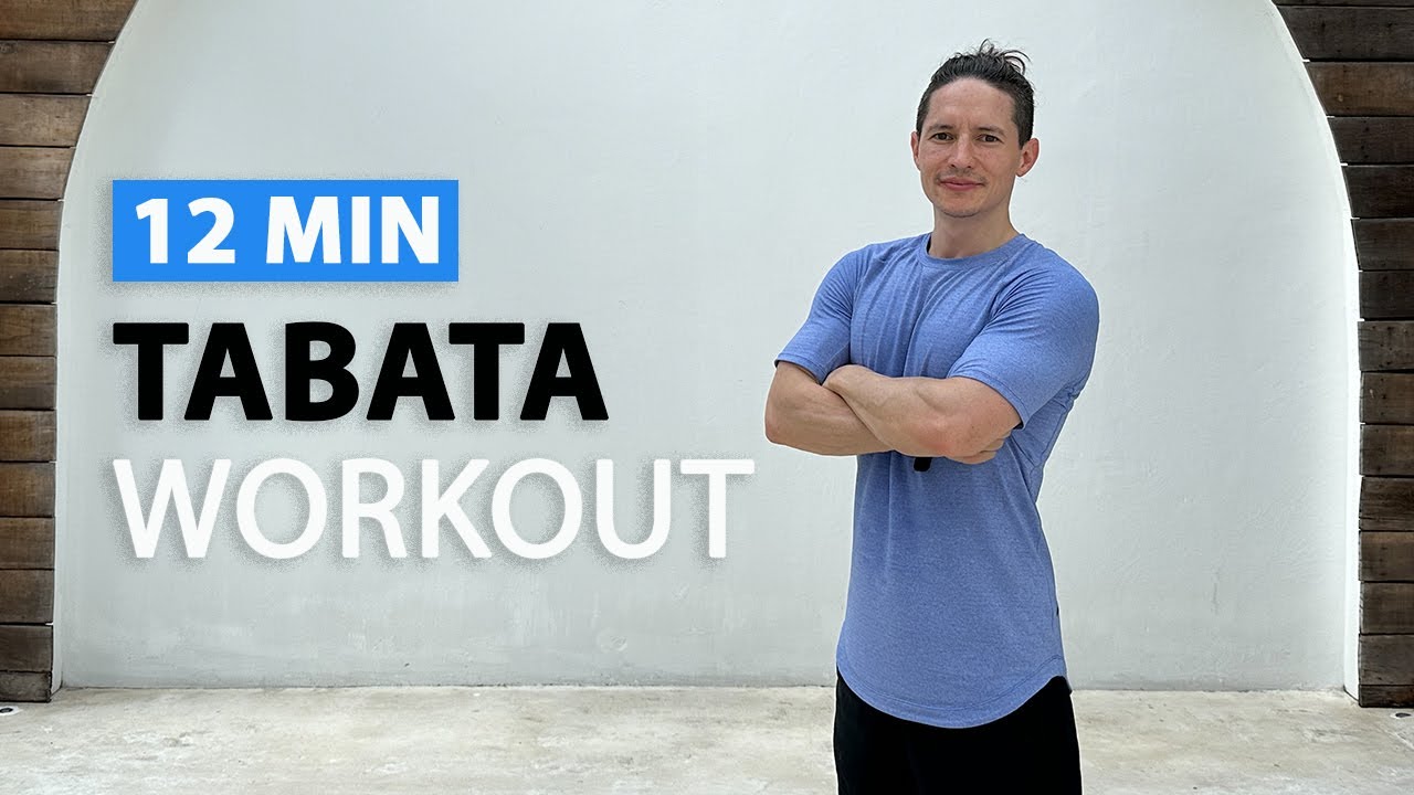 12 MIN TABATA WORKOUT | FULL BODY HIIT | NO EQUIPMENT - YouTube
