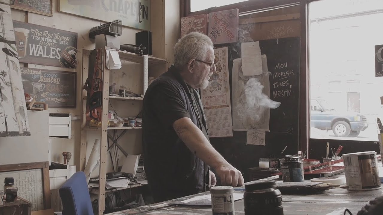 Secrets of a Signwriter - YouTube