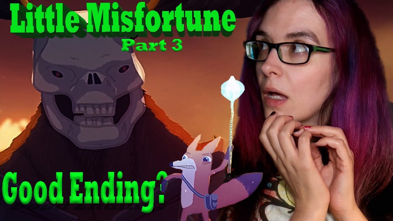 Thats the good ending? Little Misfortune gameplay part 3 - YouTube