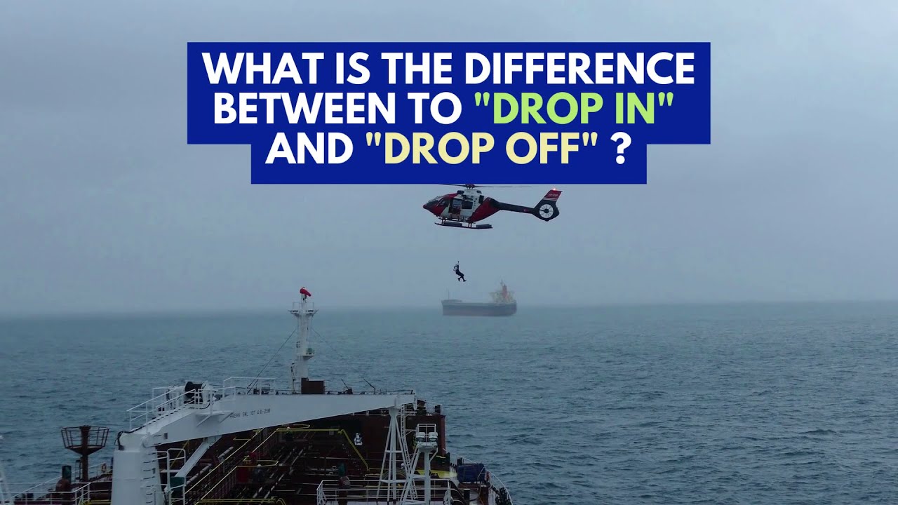 What is the Difference Between to "Drop In" and "Drop Off" ? - YouTube