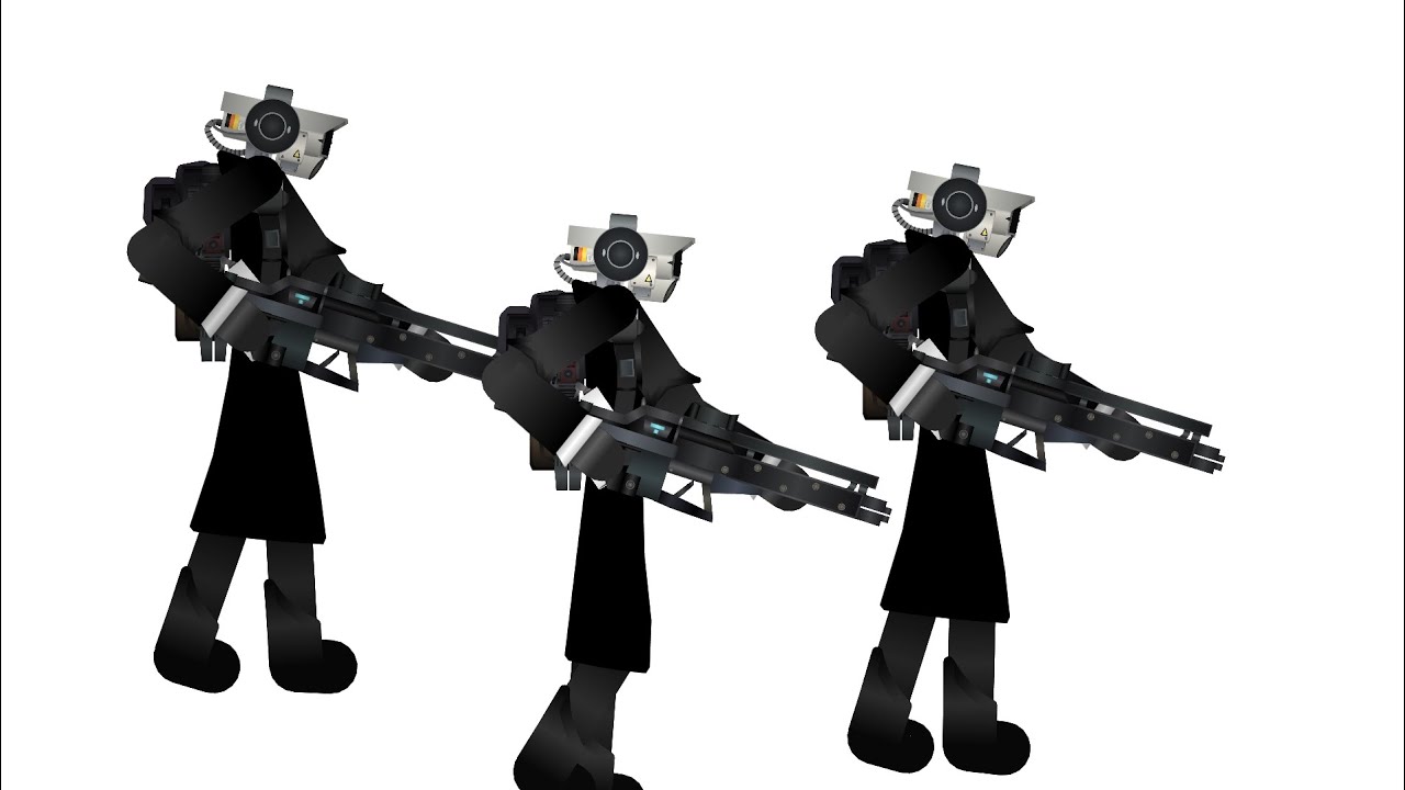 Armed Cameraman Patrol Walk Test (skibidi toilet - YouTube
