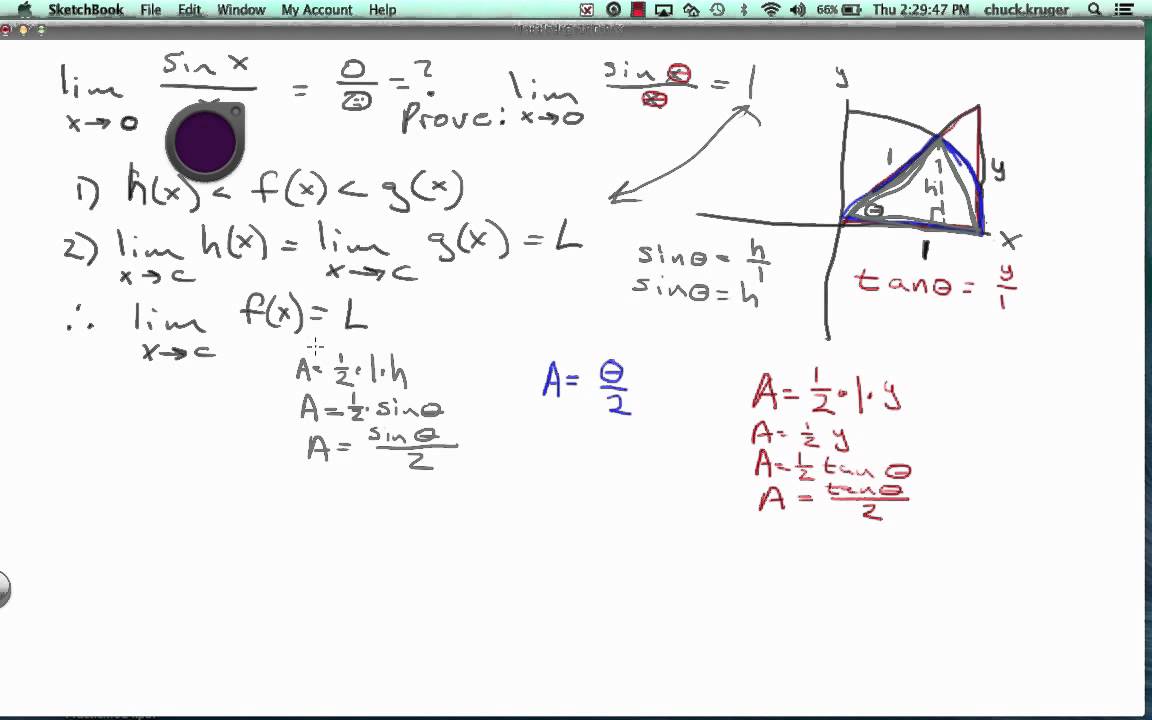 Using the Squeeze Thm to prove a limit - YouTube
