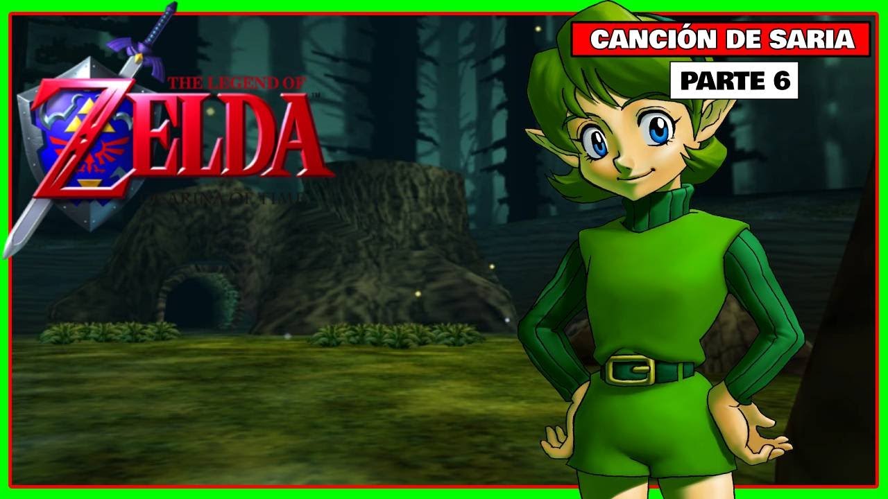 Zelda Ocarina Of Time | N64 | Canción De Saria, Brazalete De Fuerza y ...