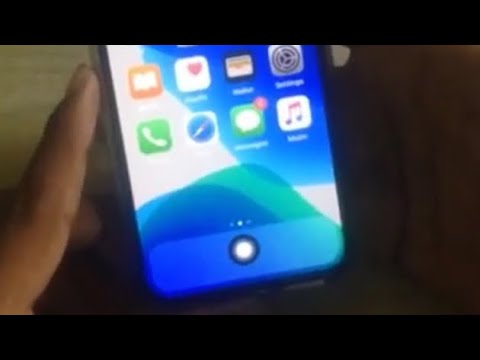 Virtual Home button on iPhone X or above | iOS 12+ | Assistive touch ...