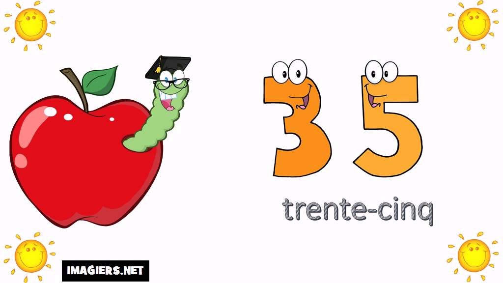 Aprende Francés # Los números del 30 al 40 - YouTube