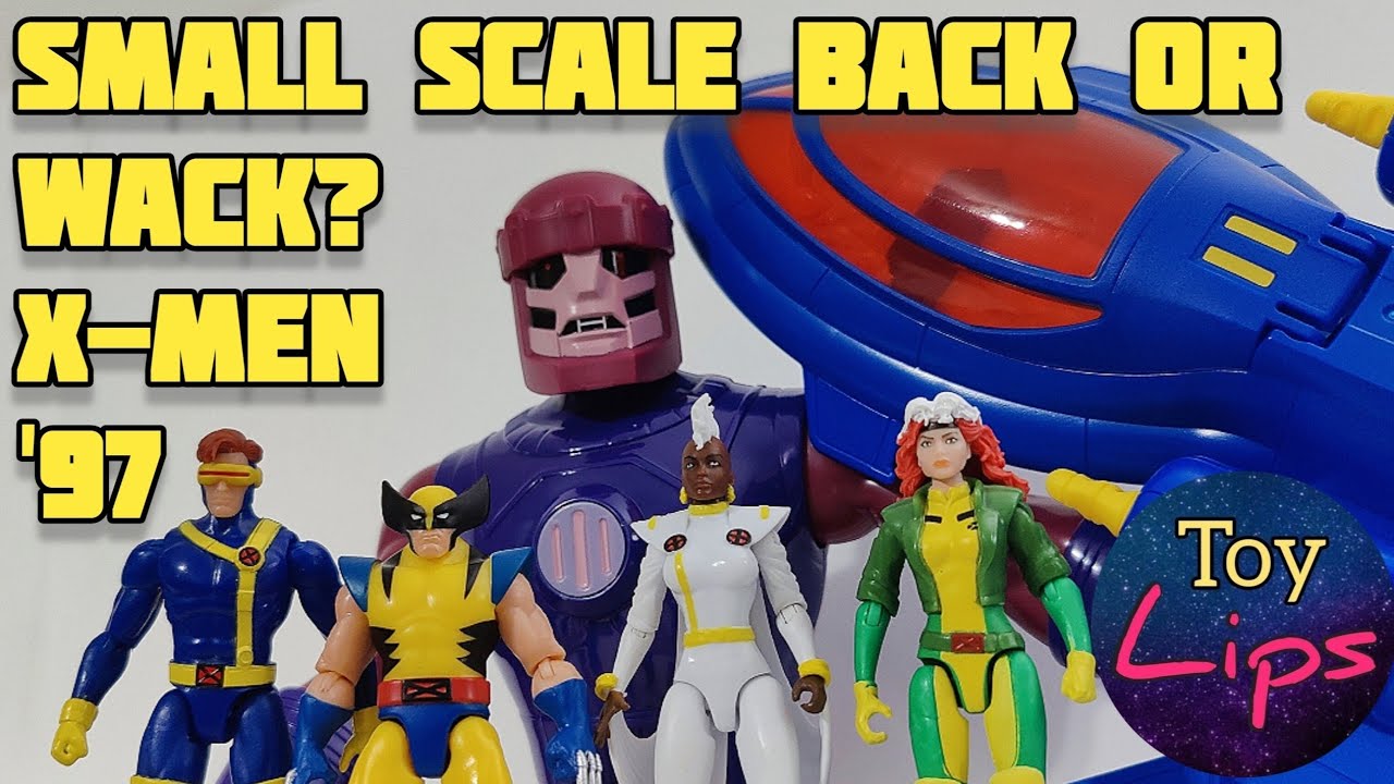 X-Men '97 4" Figure Breakdown and comparison to Marvel Universe Lips ...