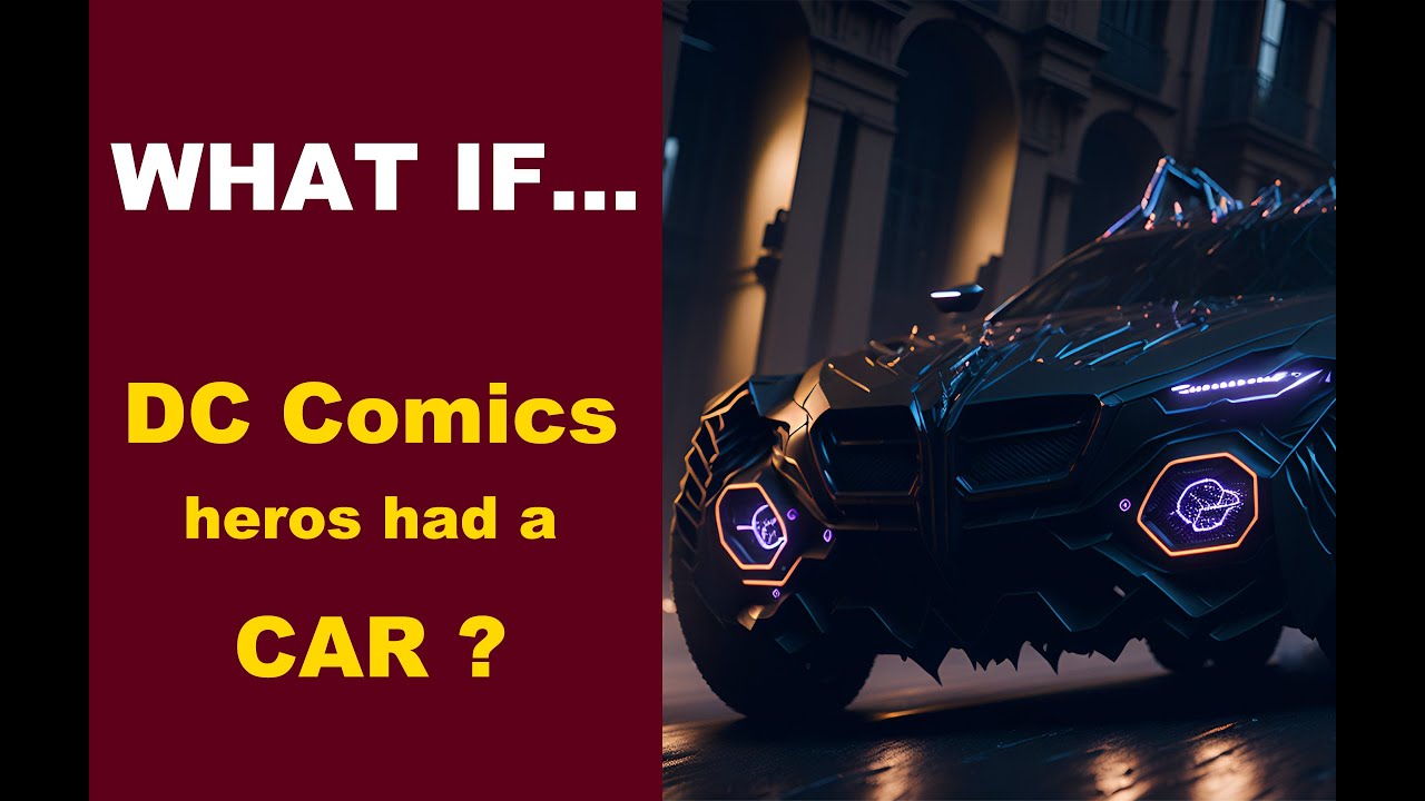 What If all DC COMICS Heroes had a Car ? - YouTube