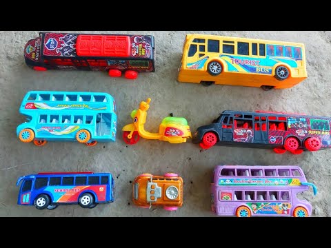 Toy Tour Bus, Double Deckers Bus, REB Super Bus, School Bus, Mini Jeep ...