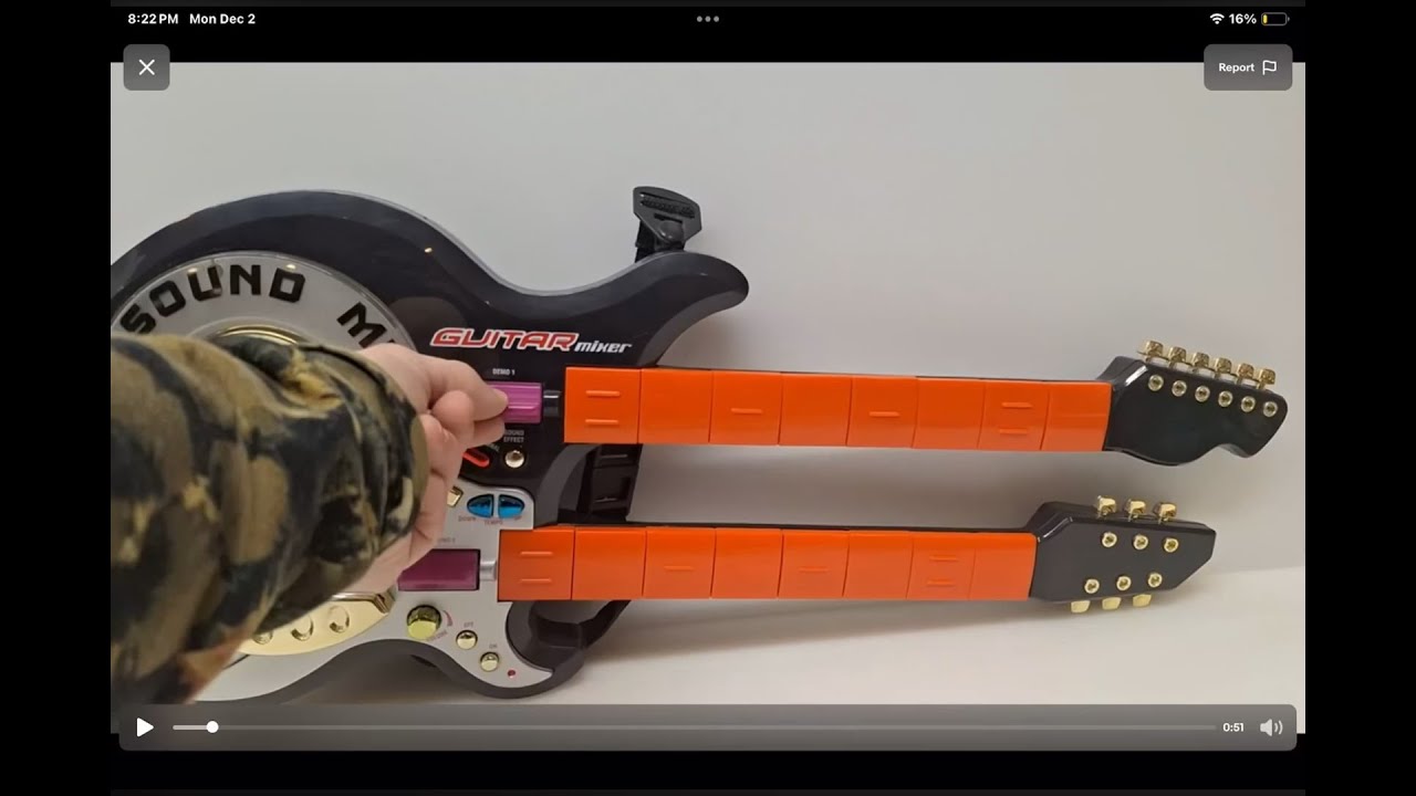 [Screen capture] hello modern toys, electronic guitar mixer (BASIC ...