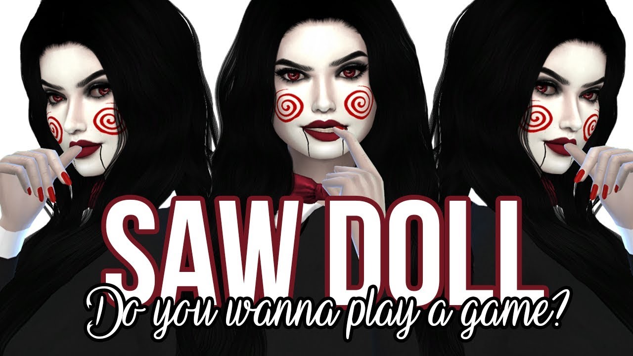 The Sims 4: Create A Sim || Saw Doll [Horror Movie] - YouTube