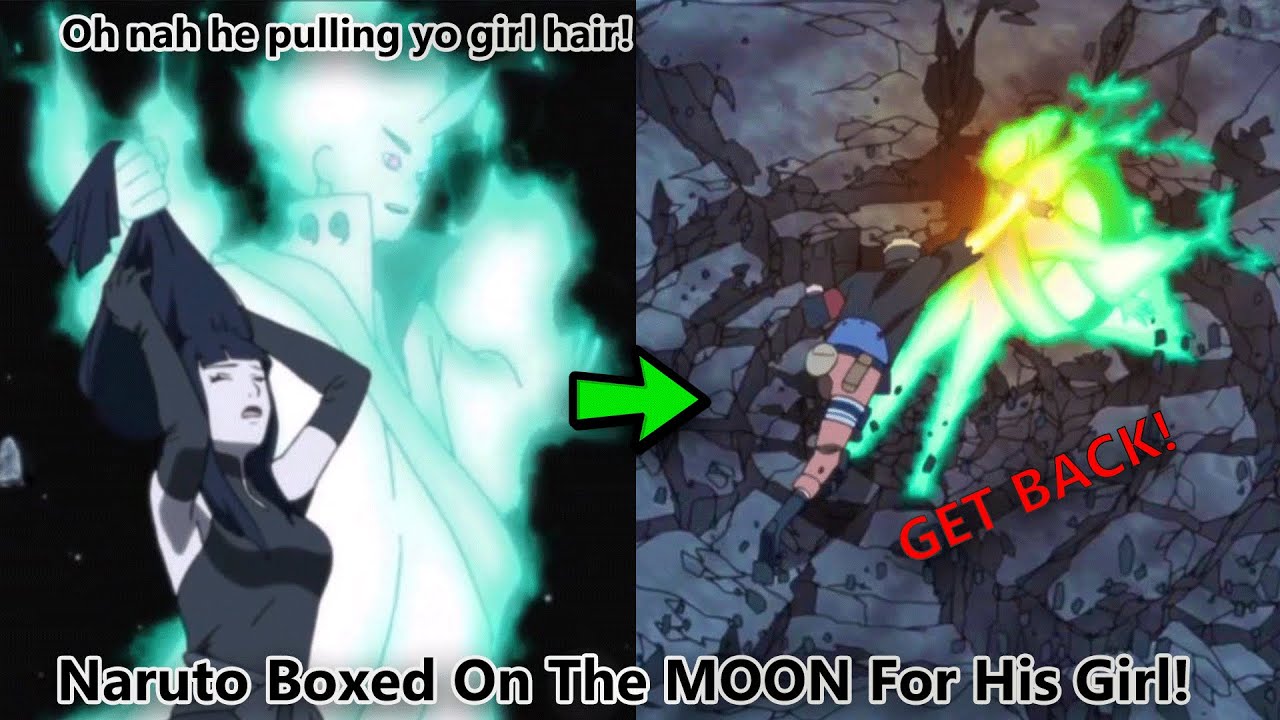 When Naruto BOXED On The Moon For His Girl | Naruto The Last - YouTube