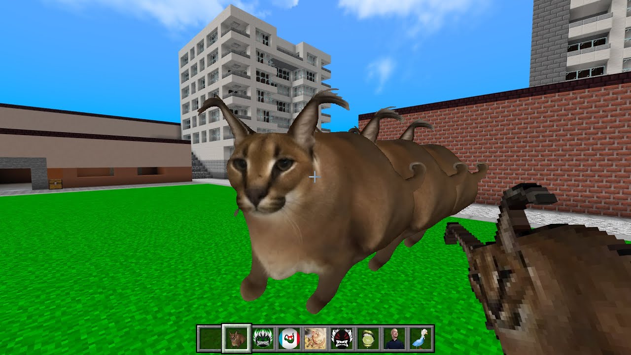 Floppa Nextbot Added | MCPE | CN_Part13_Addon - YouTube