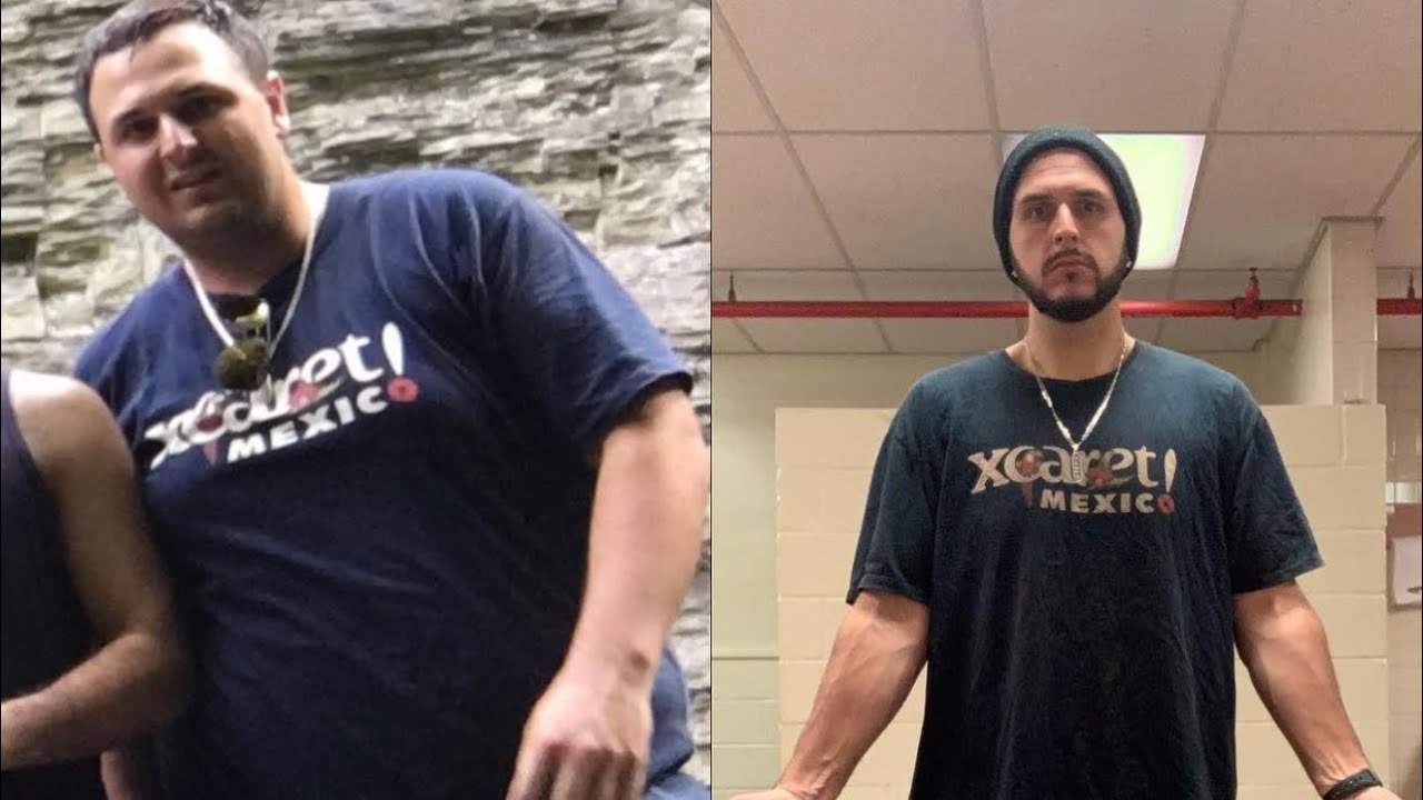 From almost 400 lbs to fit weight loss exercises in the gym - YouTube