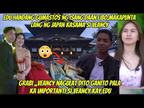 EDU HANDANG GUMASTOS NG ISANG DAAN LIBO,MAKAPUNTA LANG NG JAPAN KASAMA ...