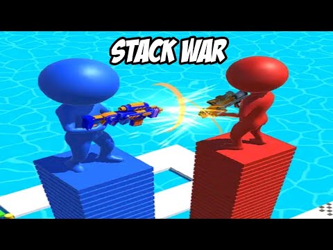 Stack War 🔫🪜 Gameplay Walkthrough Android, ios level 1-6 - YouTube
