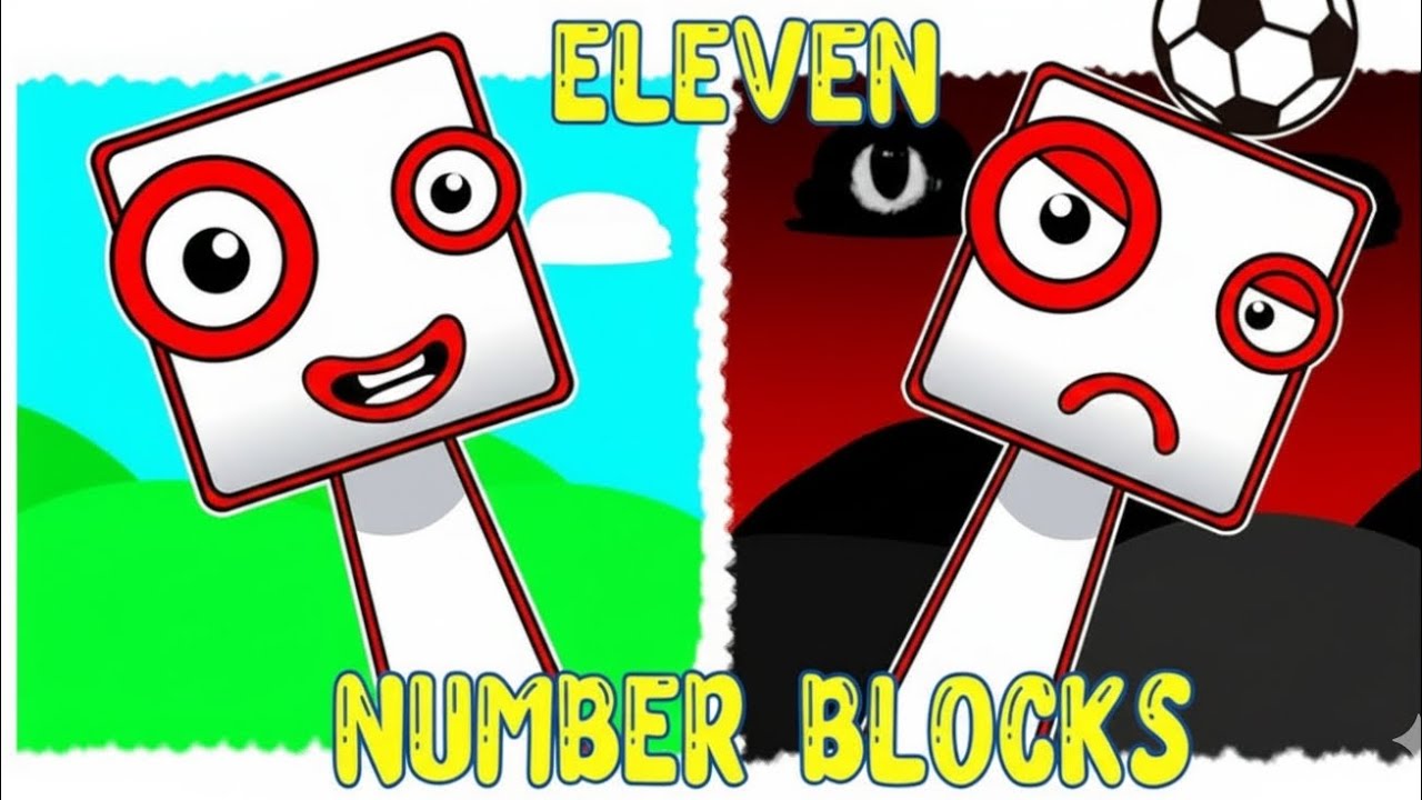 MY SPRUNKI OC: ELEVEN (From NumberBlocks) - YouTube