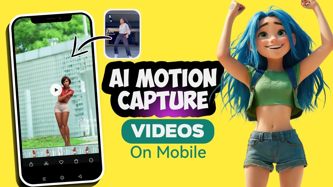 AI Motion Capture Tutorial - The Future of Animation on Android - YouTube