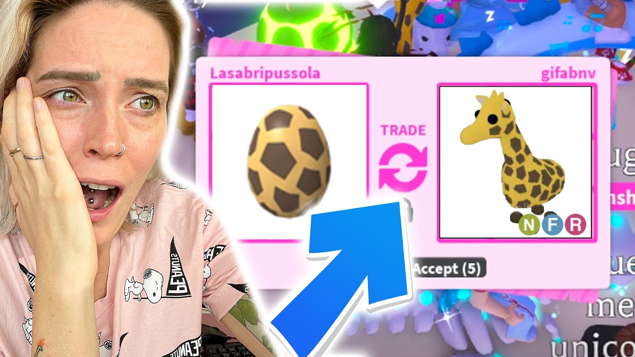 MI SENTO MALE, GIRAFFA su Adopt me?!? - YouTube