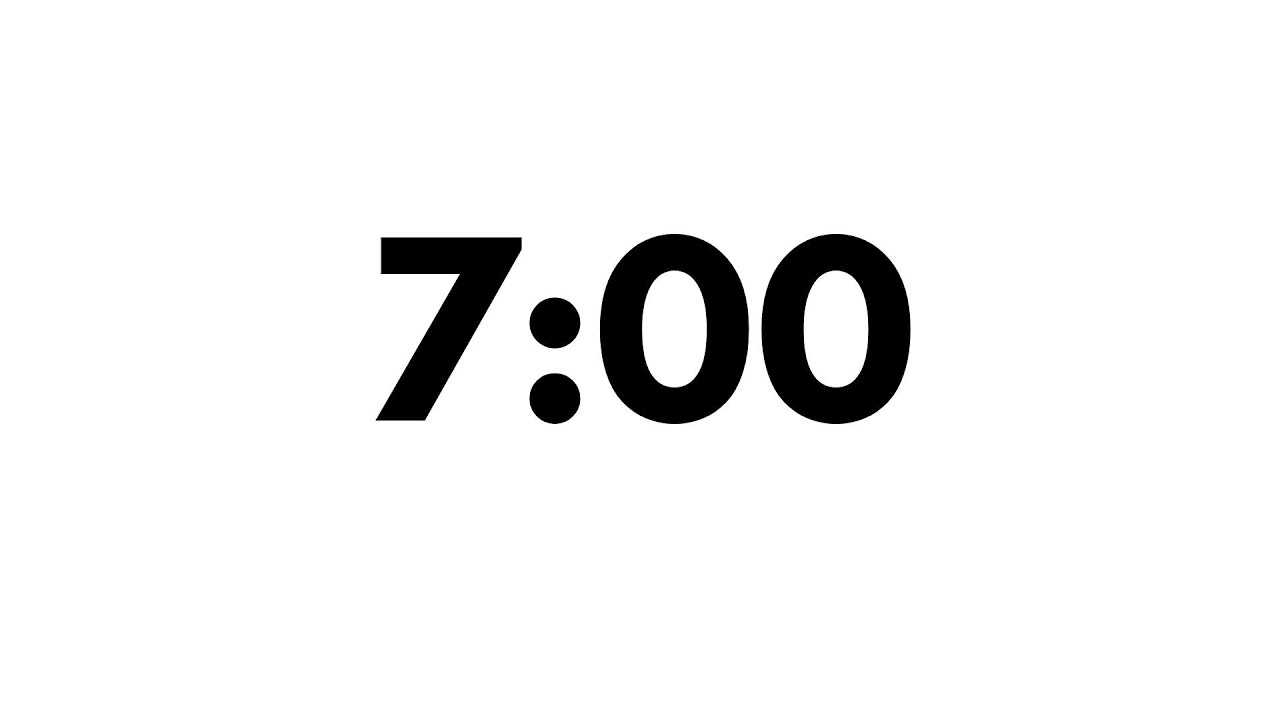 7 Minutes Timer | TimeDrop (Countdown Timer) - YouTube