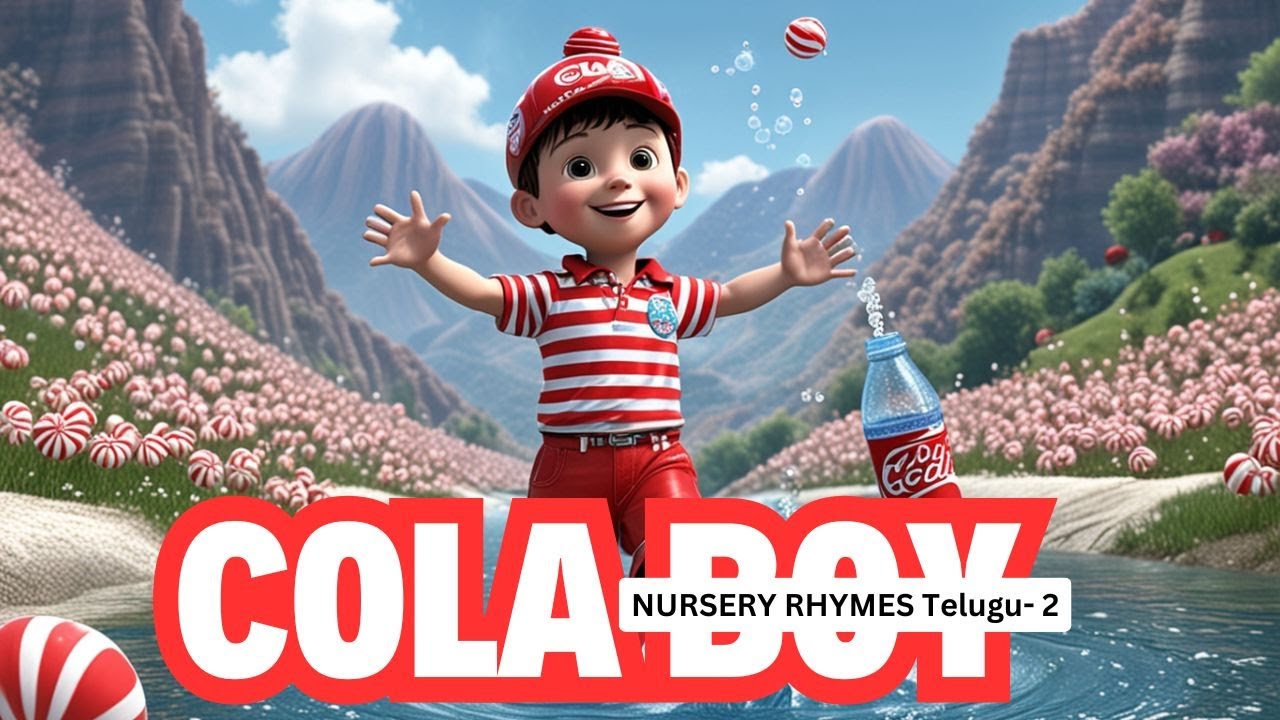 Nursery Rhymes on " COLA BOY" l 3D Animation Video l TELUGU- 2 - YouTube