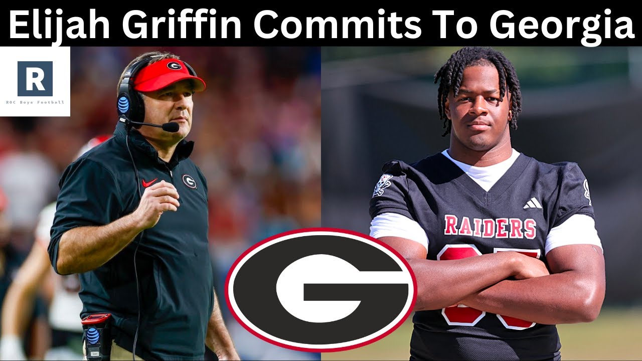 Elijah Griffin Commits To Georgia | Georgia Football Recruiting News ...