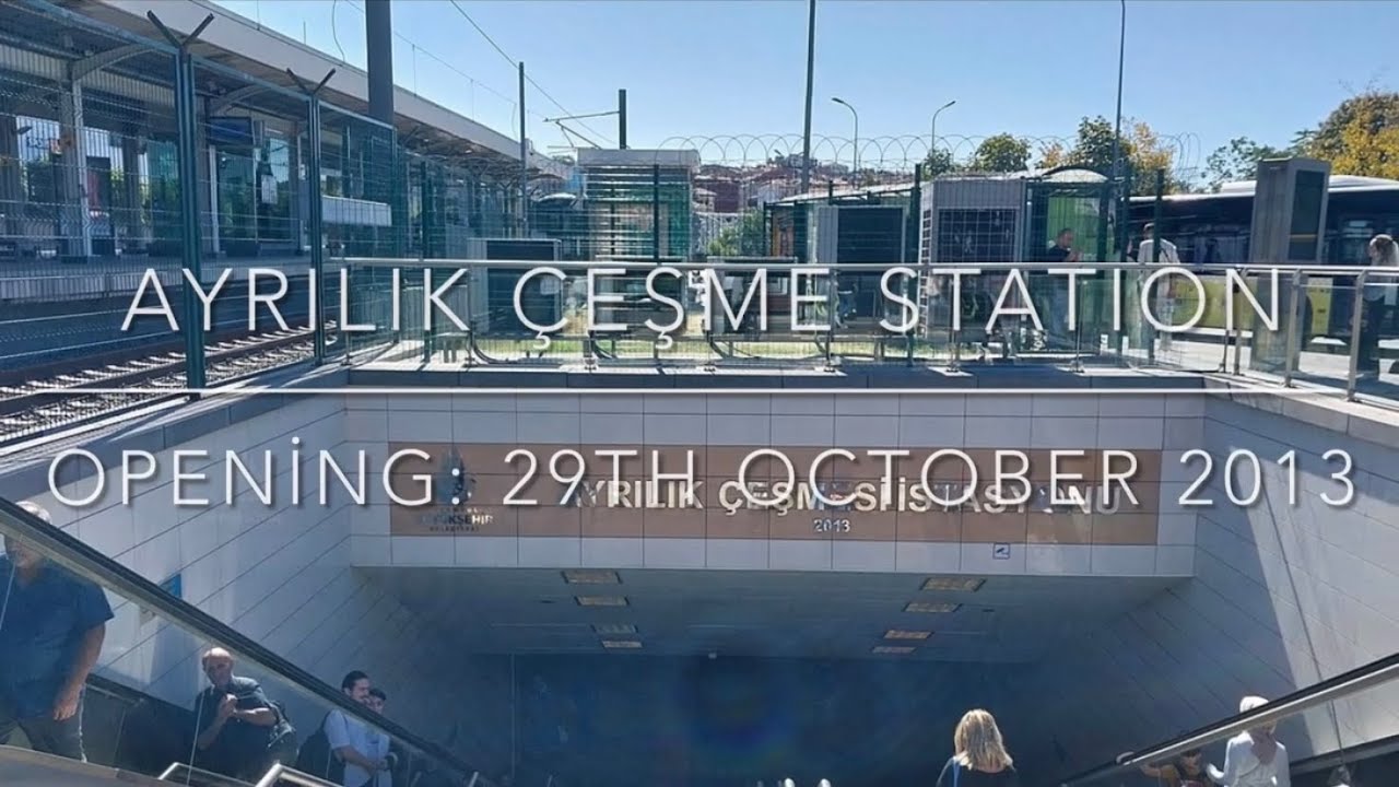 İstanbul Metro - Ayrılık Çeşmesi Marmaray & M4 Kadıköy - Sabiha Gökçen ...