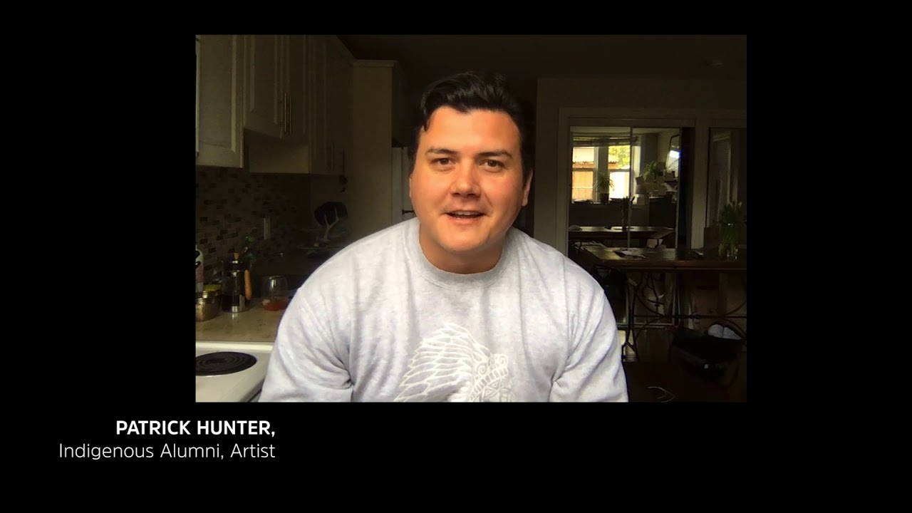 Patrick Hunter, Indigenous Alumni, Artist - YouTube