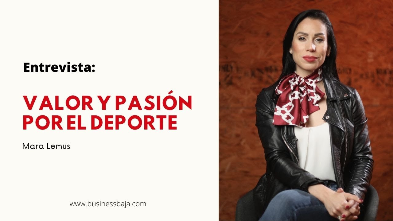 Entrevista | Mujer de Valor y Pasión por el Deporte | Mara Lemus ⚽🏀🏈⚾👱 ...
