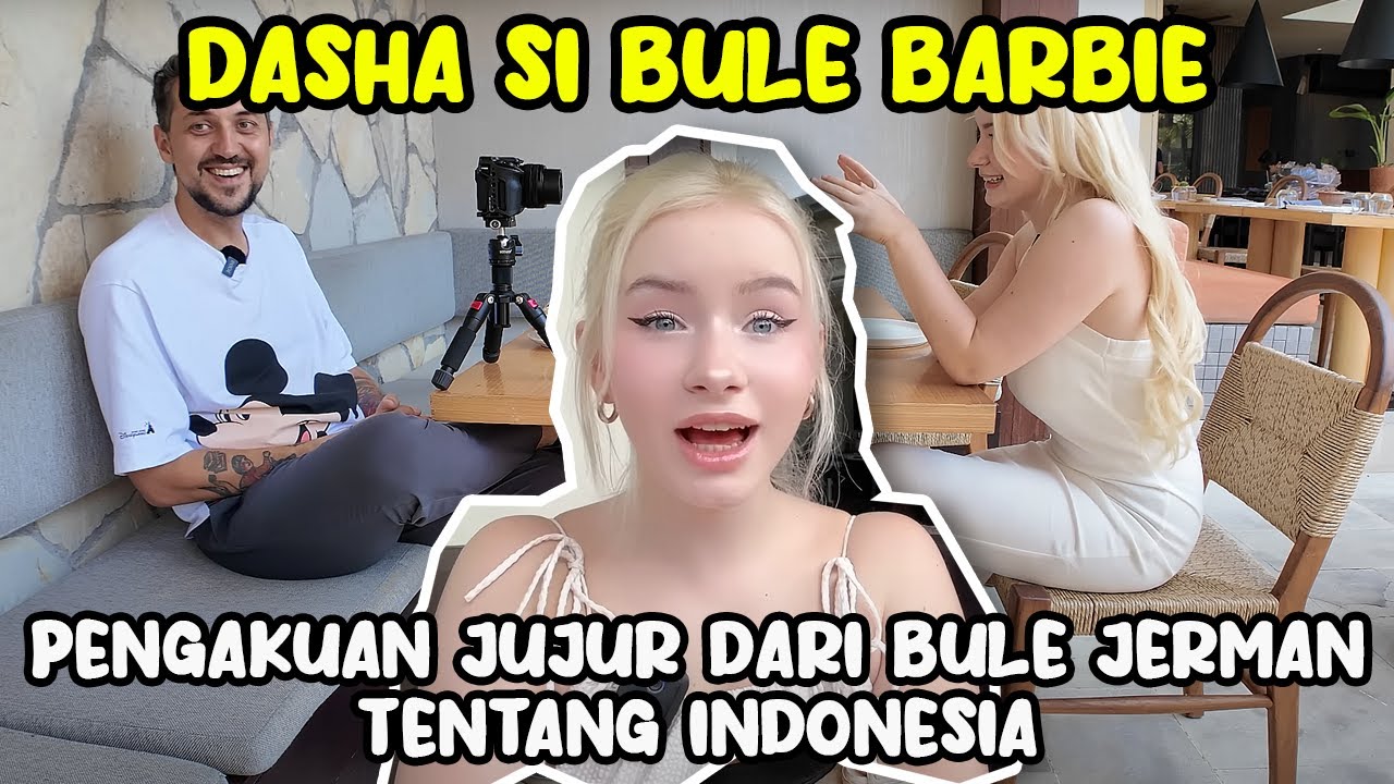 TRENDING 💥 BULE BARBIE LEBIH SUKA TINGGAL DI INDONESIA DARI PADA DI ...