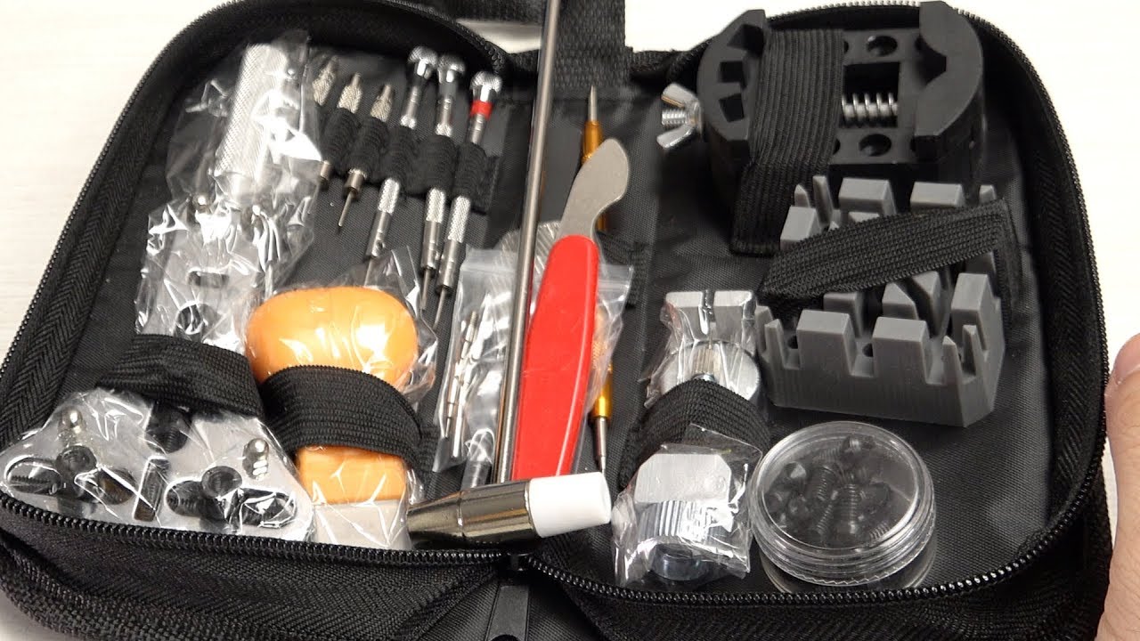 Unboxing Amazon 192 pcs Watch Repair Kit with 40 x Watch Batteries ...