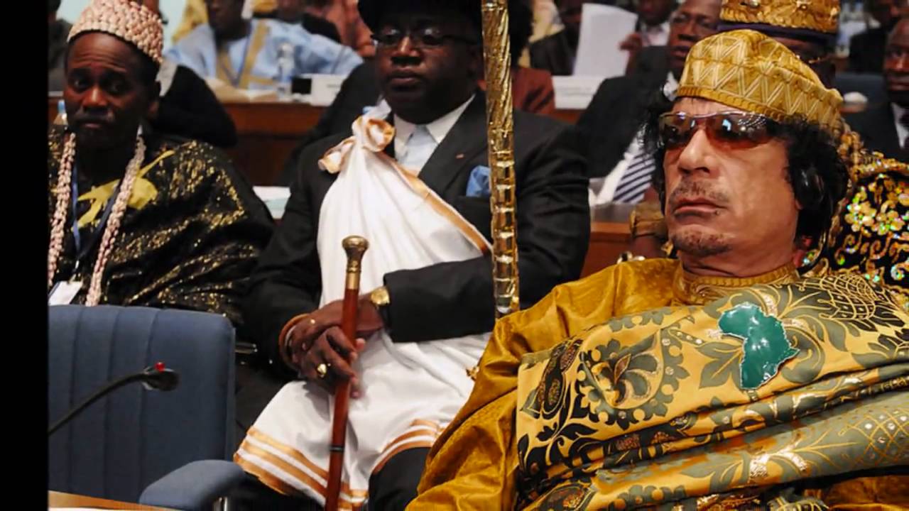 Muammar al-Gaddafi : Cool and Fly - YouTube
