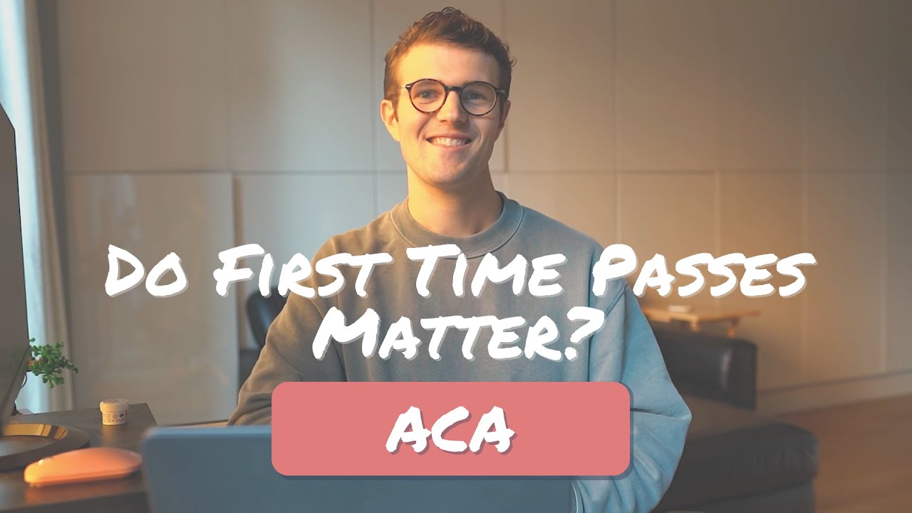 Does Passing All ACA Exams First Time Actually Matter? - YouTube