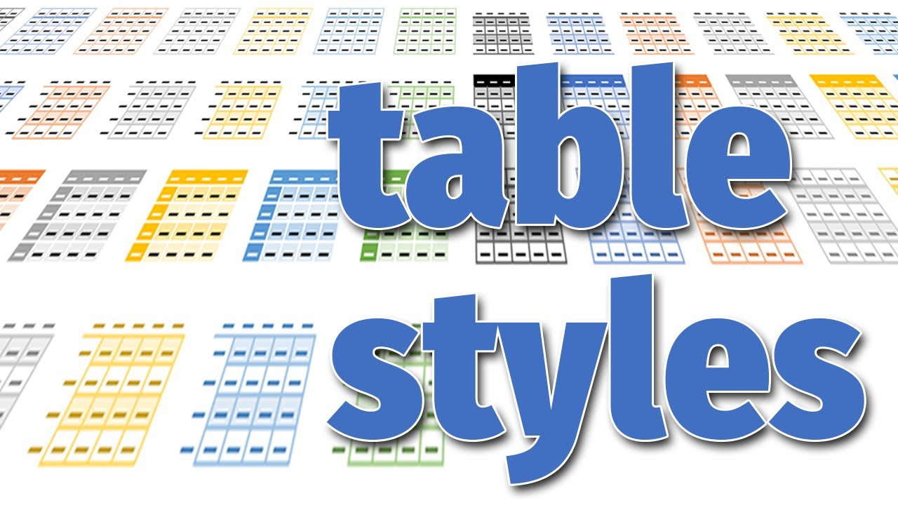 Change the style of the table into Medium Style 1 - Accent 6. - YouTube
