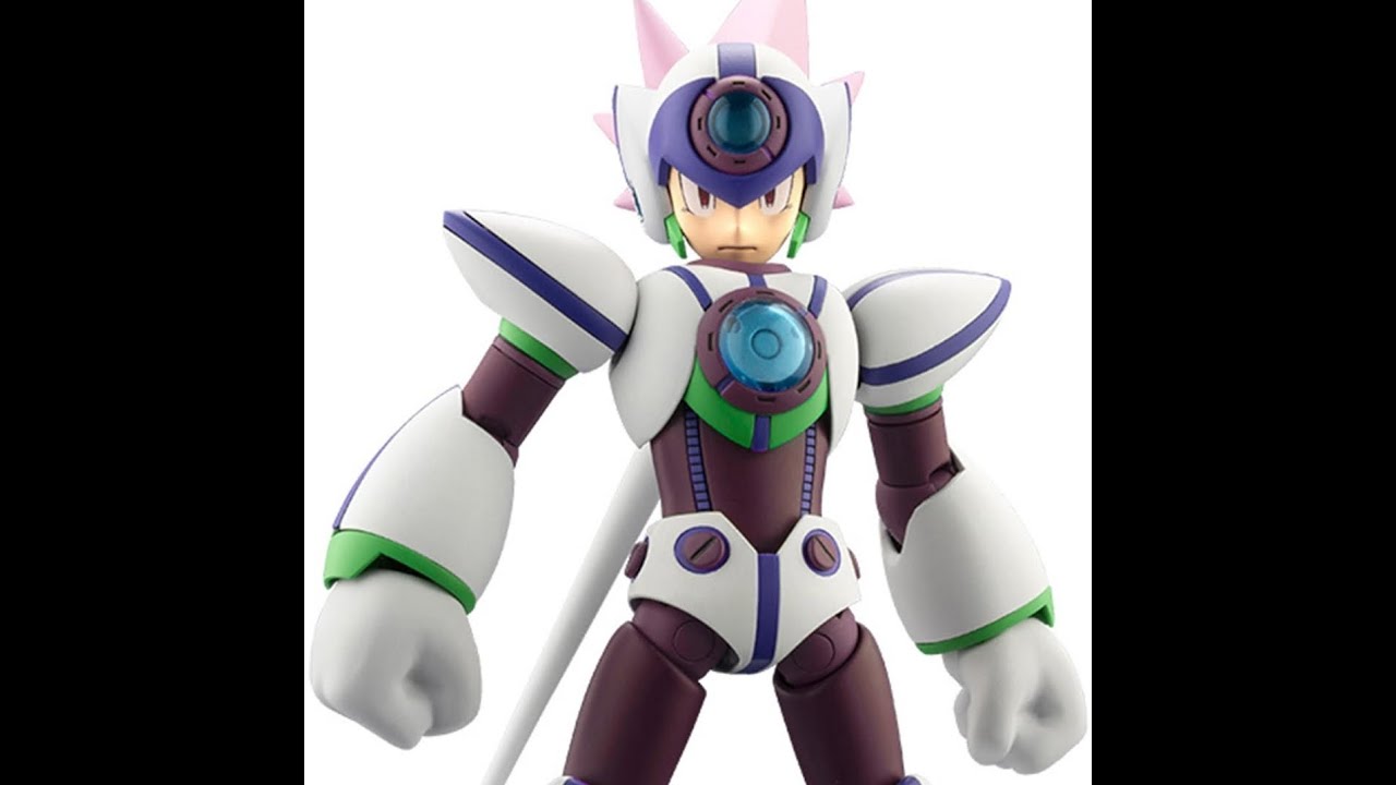 Mega Man X8 Axl White Version 1:12 Scale Model Kit - YouTube