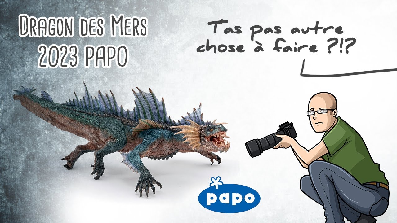 Dragon des mers Papo 2023 (Référence 36037) - YouTube