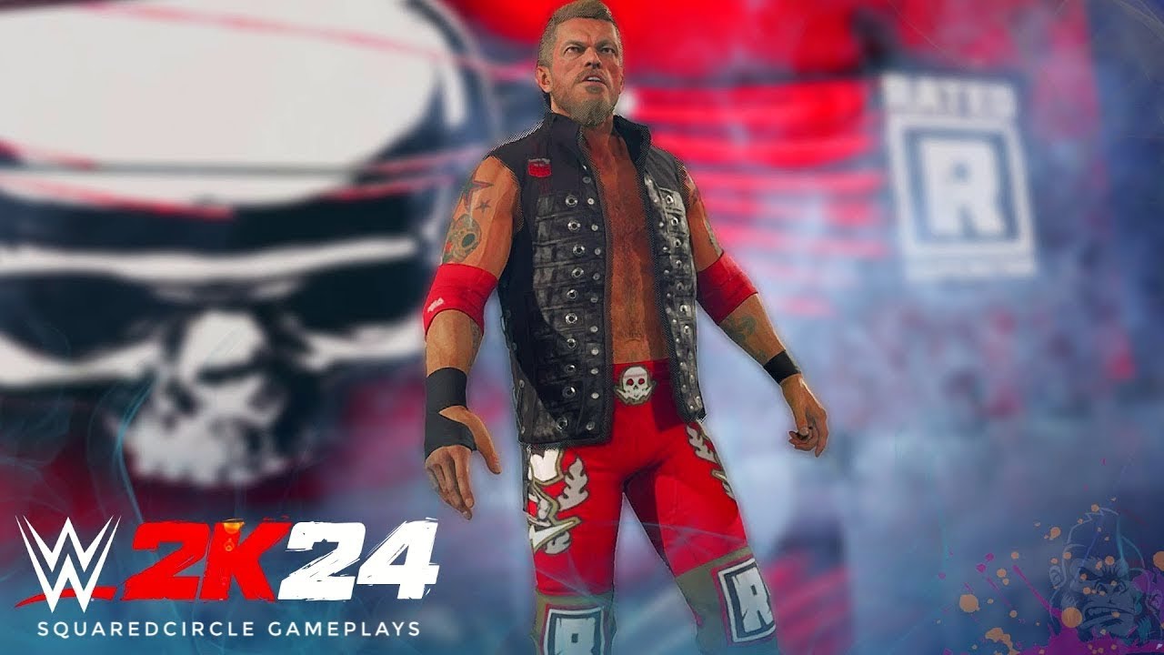 WWE 2K24 Adam Copeland Entrance w/ Theme, GFX Pack | New 2K24 PC Mods ...
