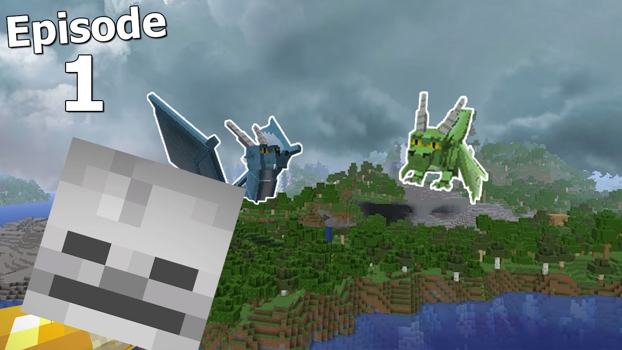 Minecraft DarkRPG Episode 1 | DRAGONS - YouTube