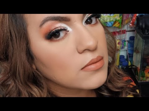 Maquillaje en tonos naranja #maquillaje #makeup #videoshorts #peinados ...
