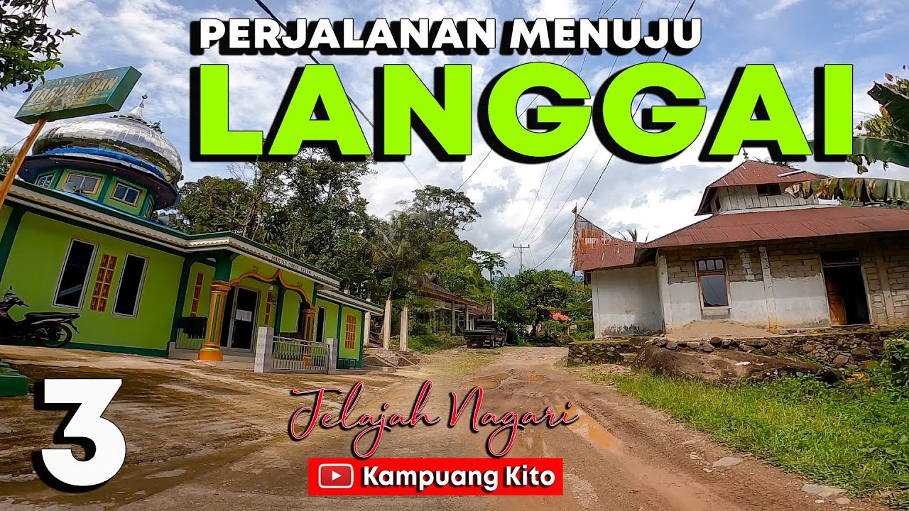 Kondisi Jalan LANGGAI 2023 - Surantieh Pesisir Selatan, Sumatera Barat ...