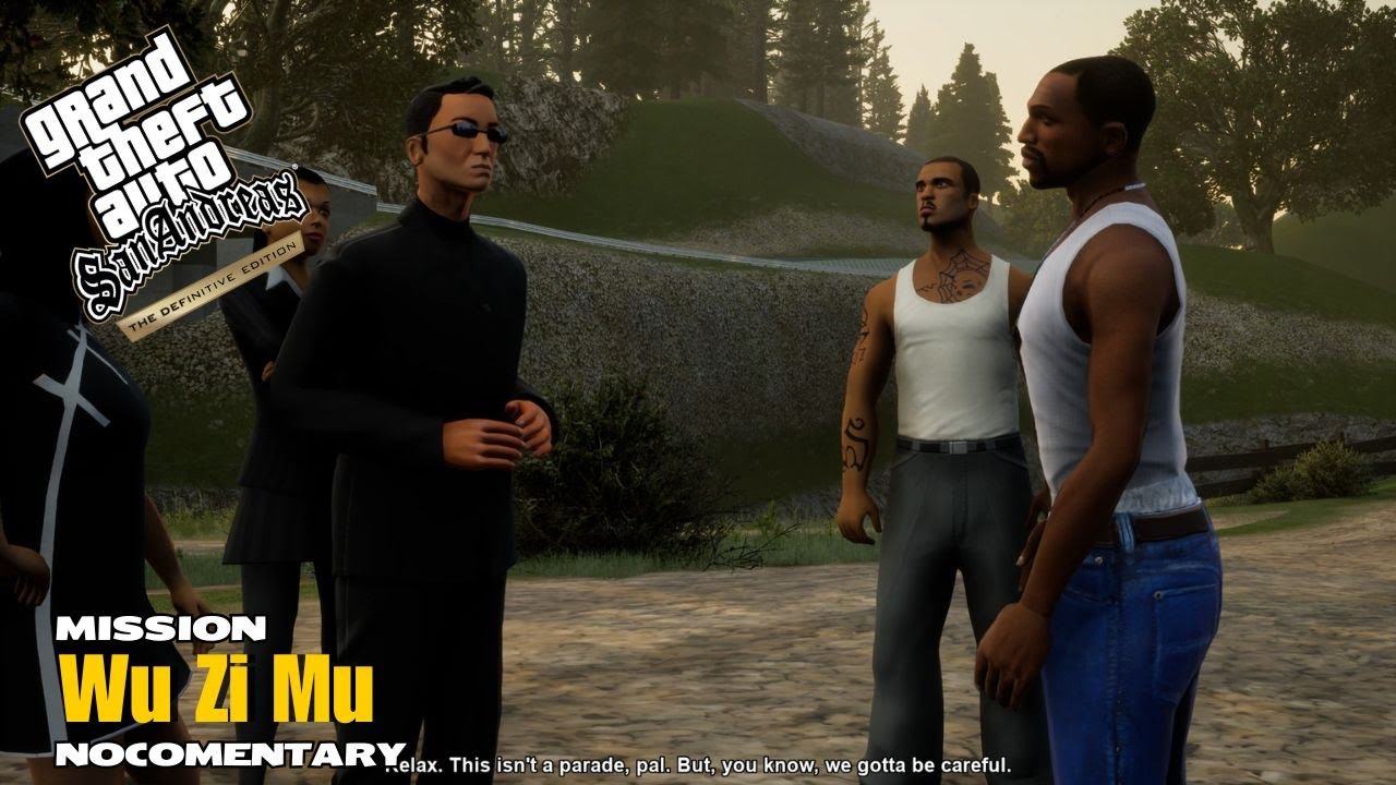 GTA San Andreas Definitive Edition - Mission #35 - Wu Zi Mu - (HD ...