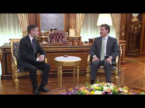 Nechirvan Barzani Saroki Harem u Shandi Balyozxanay Azarbayjan     7 6 2023