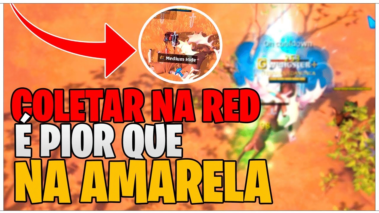 Coletar na RED ganha muita PRATA?! - Albion Online - YouTube