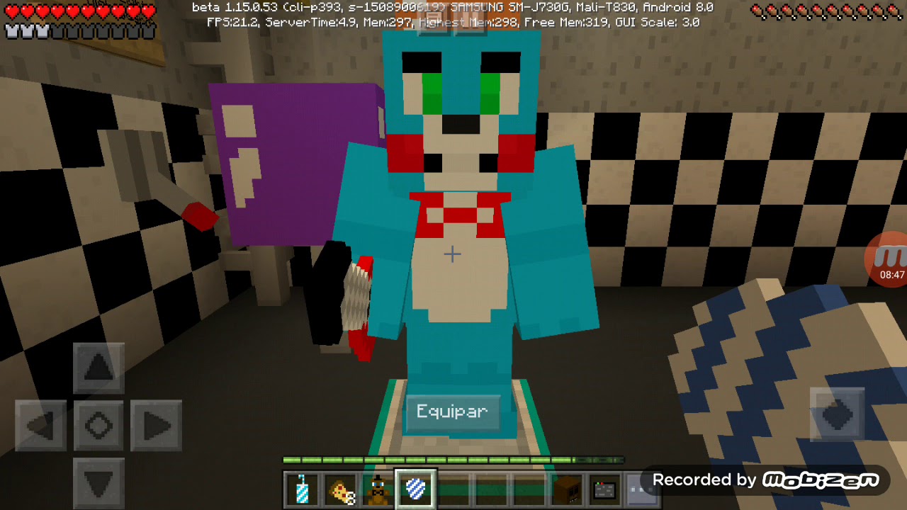 Novo mapa de fnaf 2 olha só - YouTube